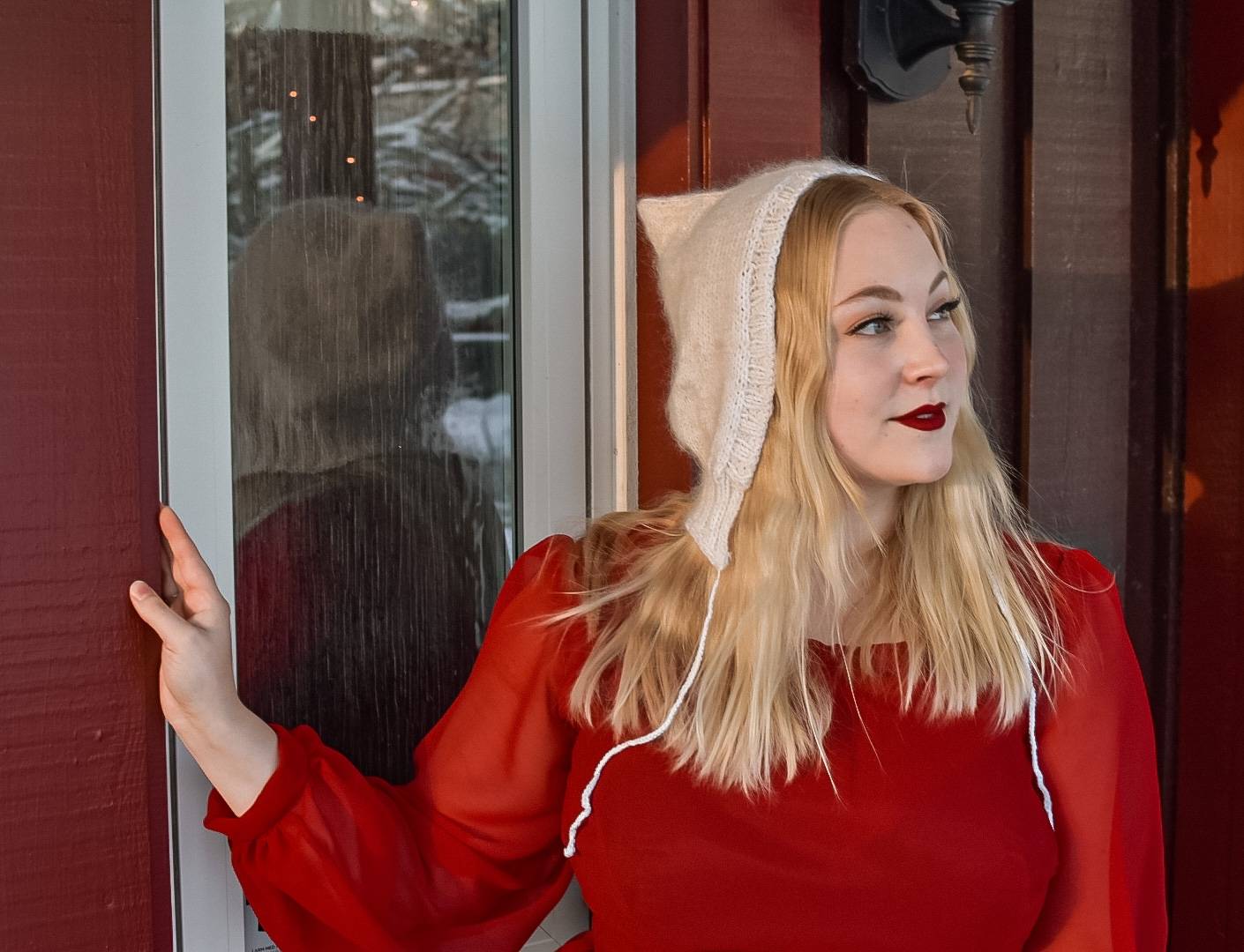 Fuzzy Pixie Hood from Fabel Knitwear - Scandinavian Abroad