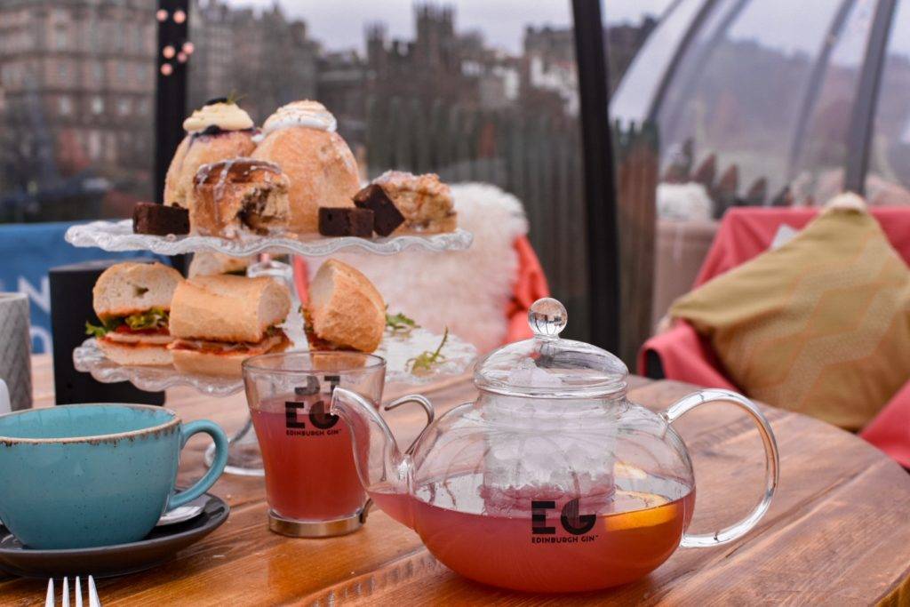 Afternoon Tea at the Cask Smugglers Secret Domes