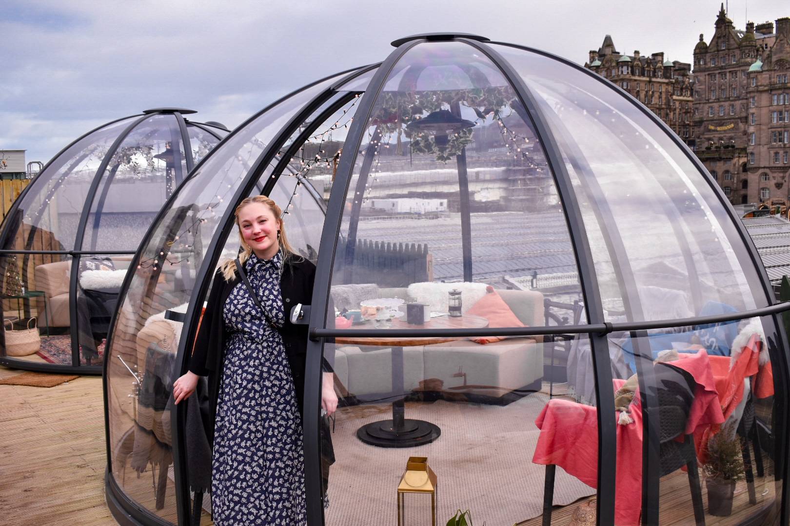 Afternoon Tea at the Cask Smugglers Secret Domes