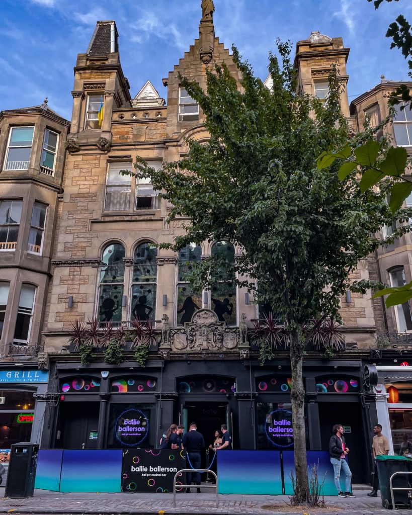 Ballie Ballerson Edinburgh Ballpit Cocktail Bar - Scandinavian Abroad