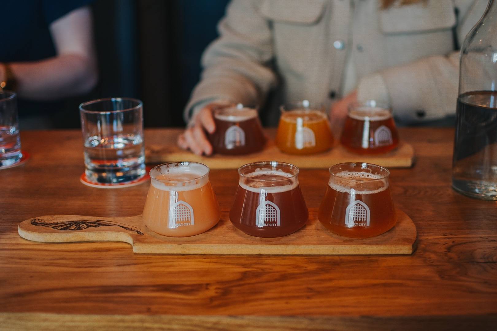 Lunch at Vault City Brewing Porty Vault Taproom - Scandinavian Abroad